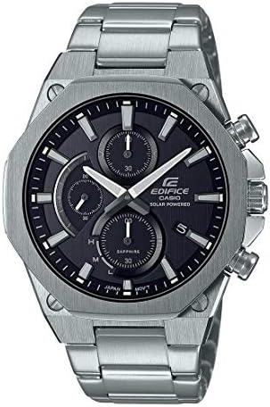 Casio Edifice EFR-S108D-3AVUDF Green Analog Dial Silver Stainless Steel ...