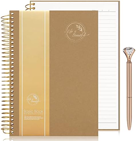 ZICOTO Aesthetic Spiral Notebook Set of 3 For Women - Cute College ...