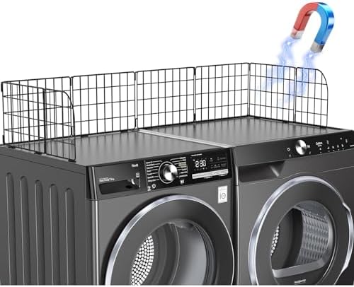 Amazon.com: Magnetic Laundry Guard, 49.5'' Wide Metal Laundry Guards ...