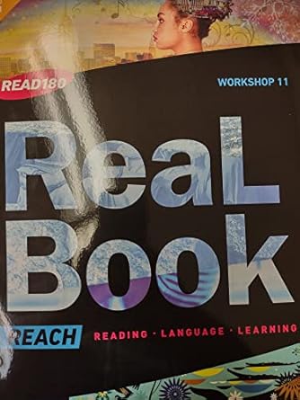 Read180 Real Book Reach Reading. Language. Learning Workshop 11 ...