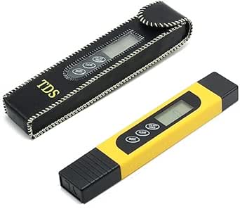 TDS Meter 0-9990 ppm Handheld Measurement LCD Digital Water Purity ...