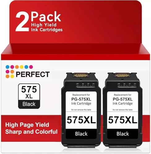 LAIPENG PG-575XL Ink Cartridges Remanufactured for Canon PG-575XL for ...