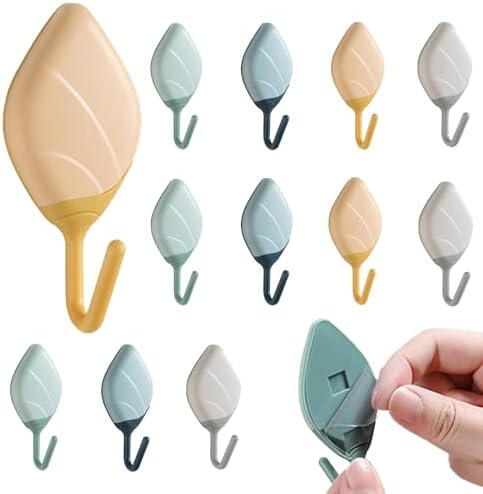 Amazon.com: DueHoppee Cute Flower Wall Hooks for Hanging Lightweight ...