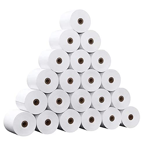 REVALS Billing Machine Thermal Paper Rolls 3 Inch 79mm x 50meter Paper ...