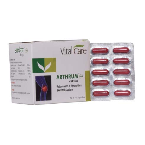 Buy Vital Care ARTHRUM PLUS CAPSULE 100 Capsules Online at Low Prices ...