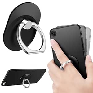 BowieMall Mobile Holder Ring, Cell Phone Ring Holder 360°Rotation ...