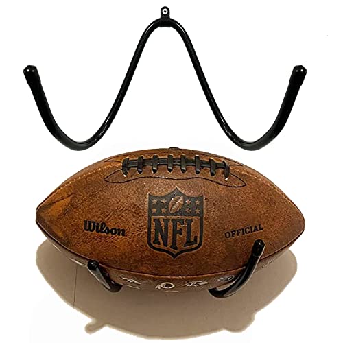 Football Wall Mount Holder Football Ball Display Storage Rack – Sturdy ...