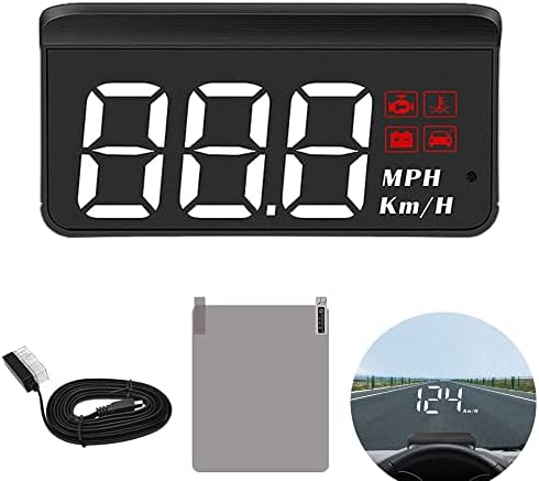 Car Portable Speed Monitor, M3 Head Up Display Car Universal HUD with ...