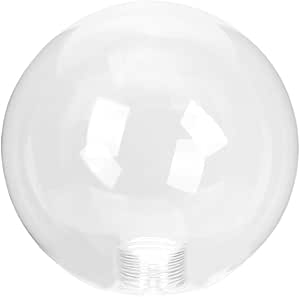 ABOOFAN Lighting Replacement Glass Globe Shade, 120mm Clear Glass ...