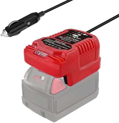 Amazon.com: TPDL Mini Car Charger for Milwaukee M18 18V Battery ...