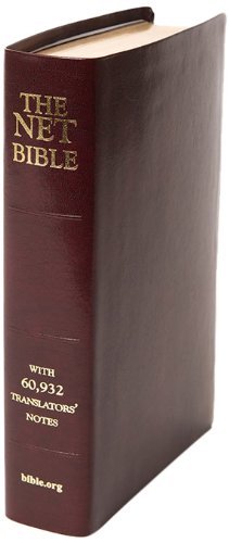NET Bible Full Notes Edition- Burgundy by Biblical Studies Press (2006 ...