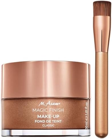 M. Asam Magic Finish Mousse Classic (30ml) & Foundation Brush : Amazon ...