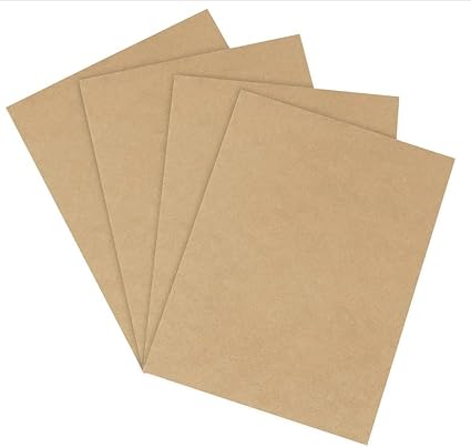 Alison Kingsgate MDF Sheet A4 / 210 x 297mm - DIY Craft 2mm Wooden MDF ...
