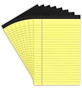 Amazon.com : MuiAng 12 Pack Note Pads 5 x 8 Inch Small Legal Pads 5 x 8 ...
