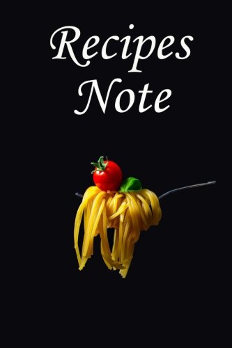 recipe note: Cook book to write in size 6x9 inch. 140 pages. Self ...