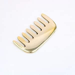 Amazon.com: AYUSELLER Bronze Kansa Gua Sha Massage Tool - kansa Comb ...