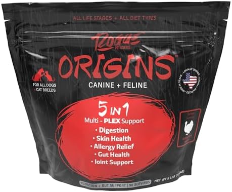 Amazon.com : ROGUE PET SCIENCE Origins 5-in-1 Dog Supplement - Powdered ...