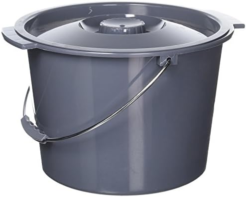 Amazon.com: DMI Bedside Commode Replacement Bucket with Lid & Handle ...