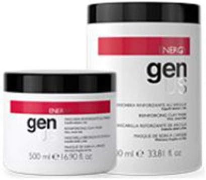 Amazon.com: GENUS Reinforcing Clay Mask - Hair Mask, Red Clay with Iron ...