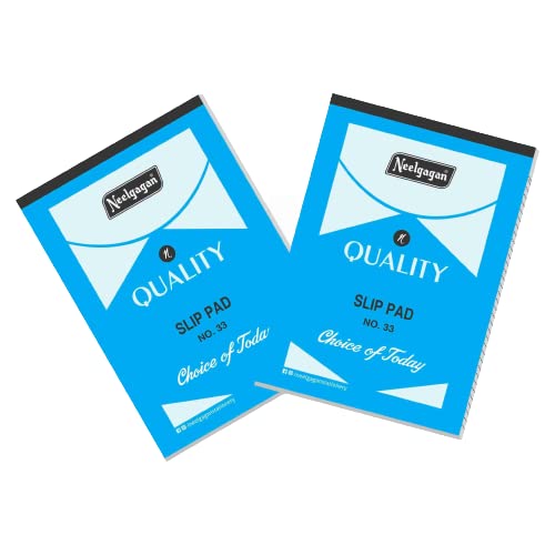 Slip Pad No. 33, Ruled & Plain : Amazon.in: Office Products