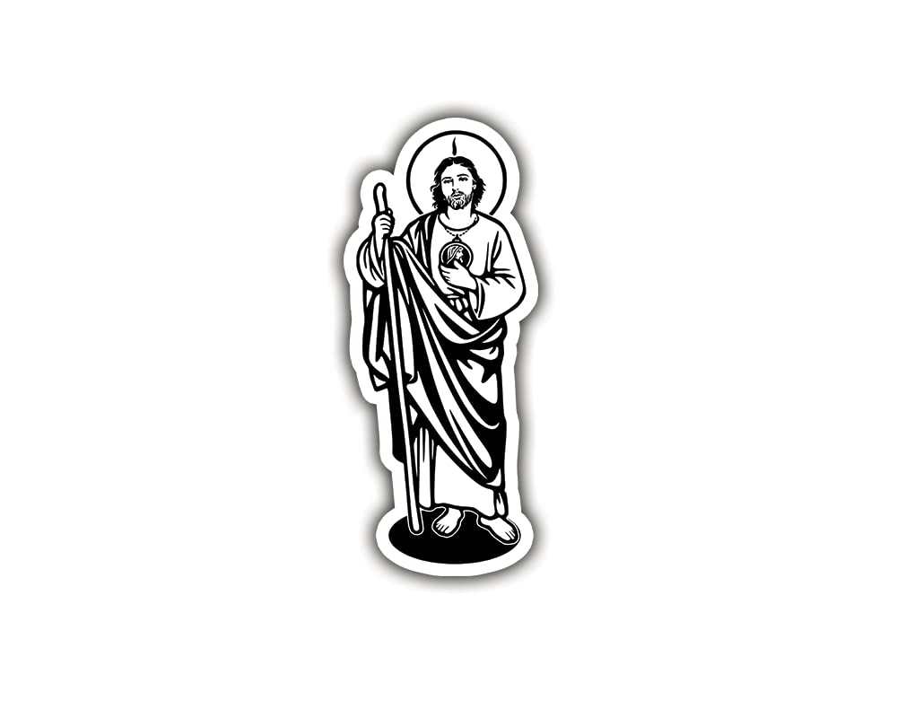 Amazon.com: San Judas Tadeo Decal Sticker San Juditas St Jude Thaddaeus ...