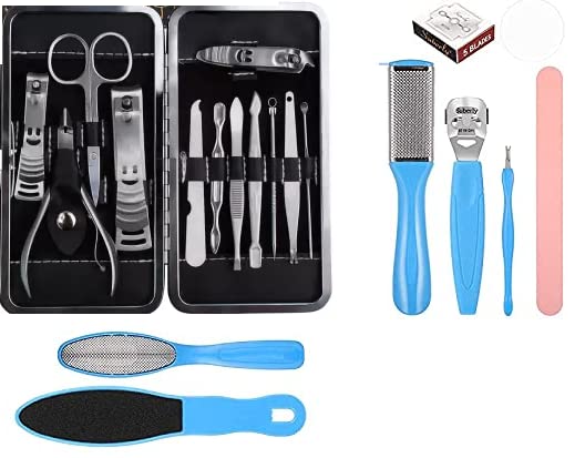 Manicure Pedicure Kits 23 in 1 Professional Manicure Set Pedicure Tools ...