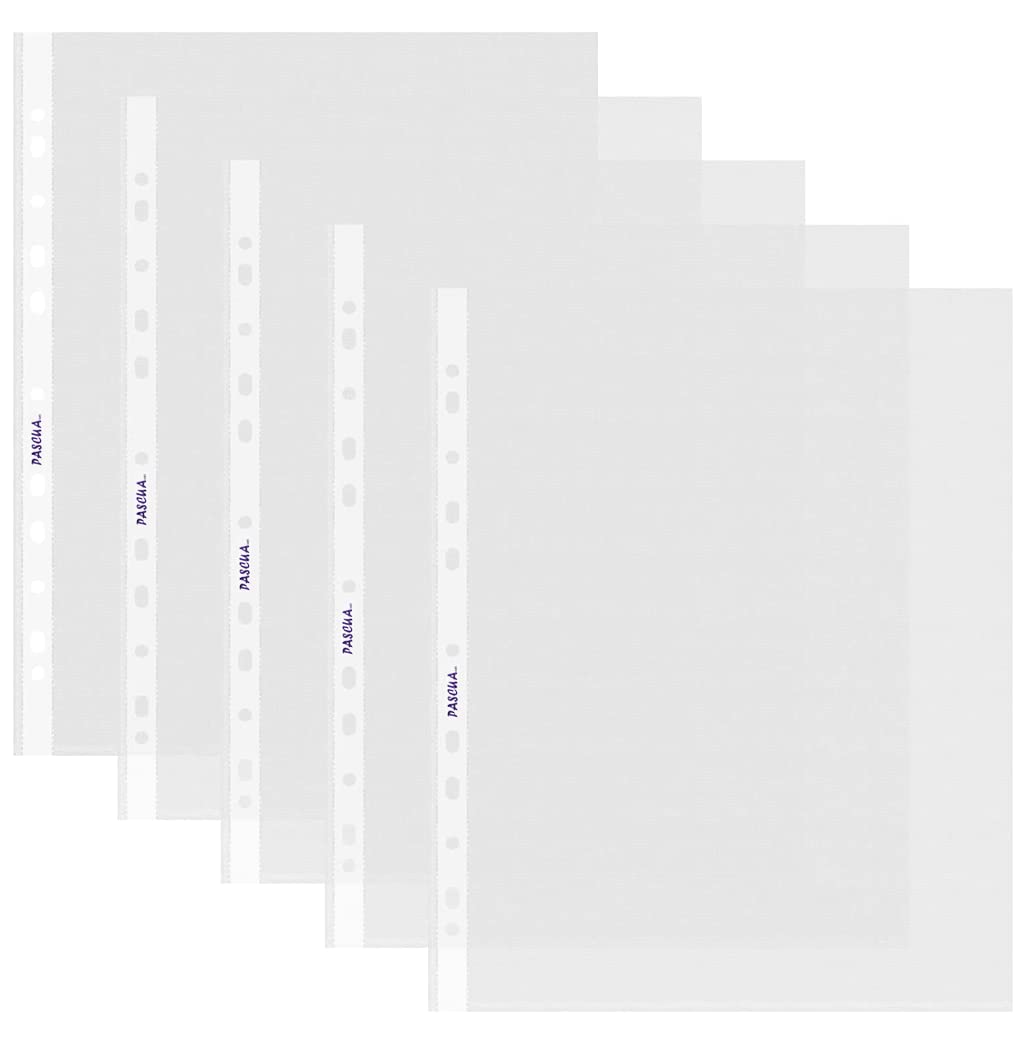 Paquete de 100 unidades de protectores transparentes de hojas para ...