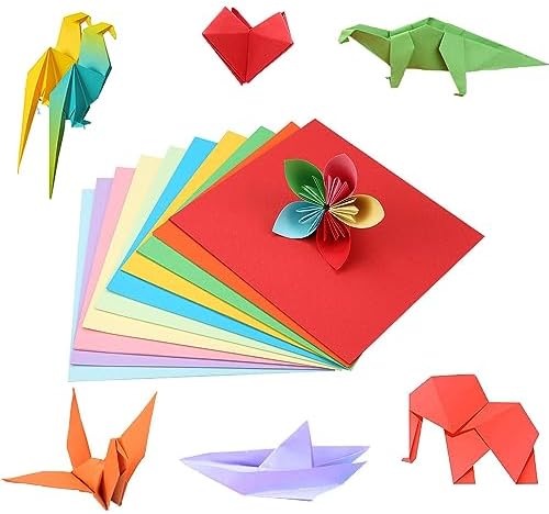 Holly Red Origami Paper | 100 Sheets, 15cm Square : Amazon.co.uk: Home ...