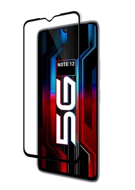 Free OTG adapter with Edge to Edge Tempered Glass for Infinix Note 12 ...