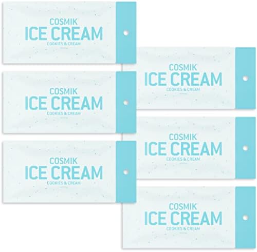 Amazon.com: Cosmik Helado liofilizado, paquete de 6 galletas y crema ...