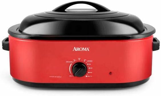 AROMA 18Qt. Roaster Oven (Red) : Amazon.ca: Home