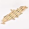 Amazon.com: Natural Bamboo Clothespin-Folding Clothespin Laundry ...
