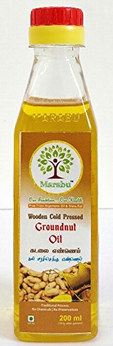 Marabu Cold Pressed Groundnut Oil 200 ml : Amazon.in: Grocery & Gourmet ...