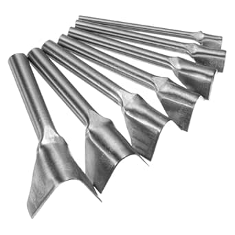 Amazon.com : uxcell 7pcs V-Shaped Leather Punch, 10mm-40mm, Leather ...