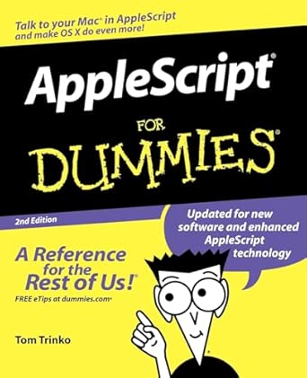 AppleScript For Dummies : Buy Online at Best Price in KSA - Souq is now ...