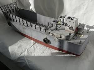 Amazon.com: U.S. Army LCM-3 Landing Craft Paper Model Kit Toy Kids ...
