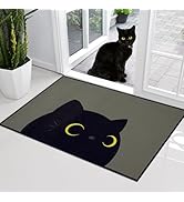 Amazon.com: NIGOWAYS Cat Mat - Cute Doormat,Non-Slip Long Cat Rug for ...