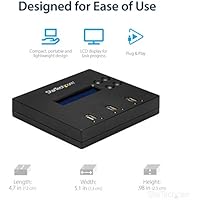 Amazon.com: StarTech.com 1:2 Standalone USB Duplicator and Eraser - Memory Stick Cloner - USB 2. ...