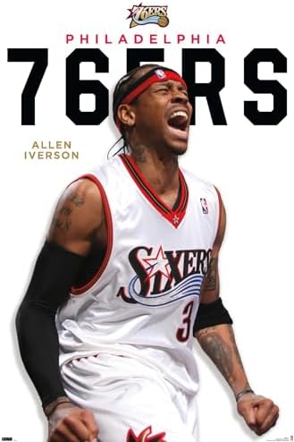 Amazon.com: Trends International Allen Iverson - Collage Wall Poster ...