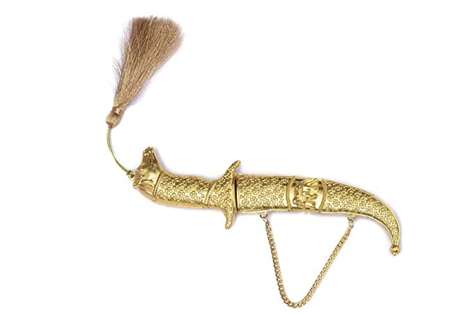 AJCRAFZ Royal Rajwadi Katari for Groom **Princely Accessory for Dulha ...