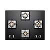 BLOWHOT Pluton 4 Burner Battery Operated Hybrid Gas Hob Top Heavy Brass ...