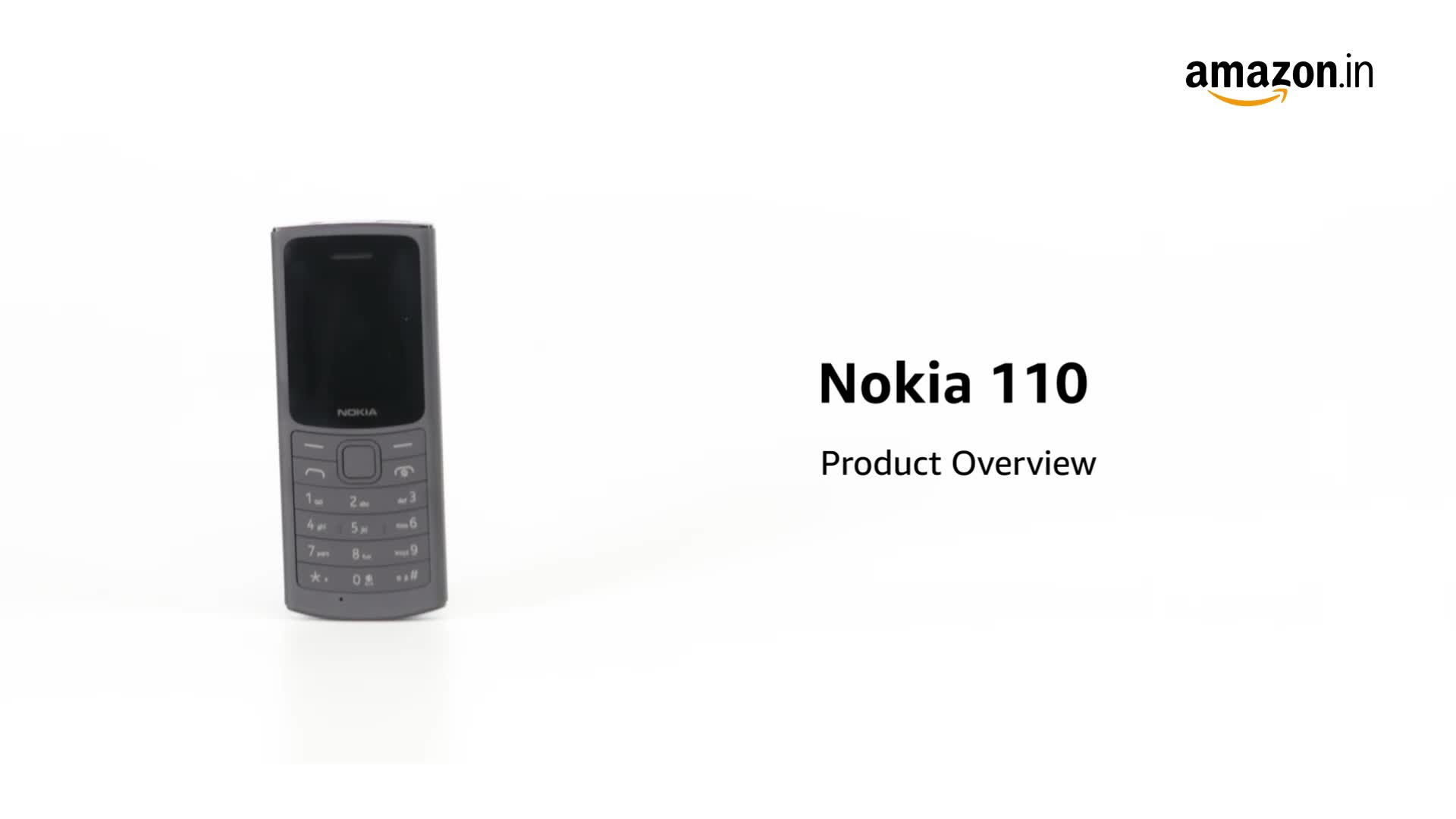 Nokia 110 4G with Volte HD Calls, Up to 32GB External Memory, FM Radio ...