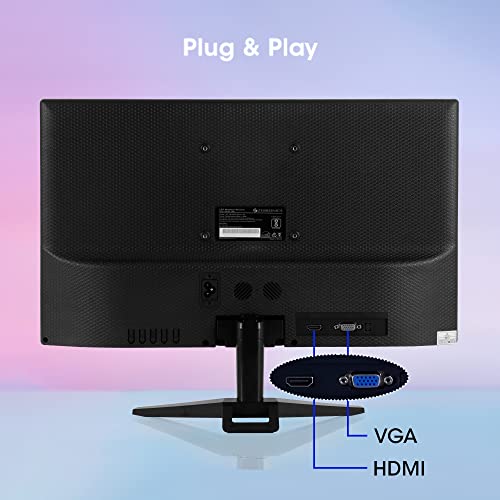 ZEBRONICS Zeb-A20HD 19.5 Inch (49.5 cm) 1600 X 900 LED Monitor, HD ...