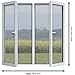 Hoberg Window Fly Screen with Innovative Magnetic Fastening | Fly net ...