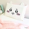 Amazon.co.jp: モリピロ (MORIPiLO) ちいかわ グッズ 枕 まくら クッション 低反発 もっちり 幅45×奥行30×高さ9cm ホワイト ピンク なんか小さくてかわいい ...
