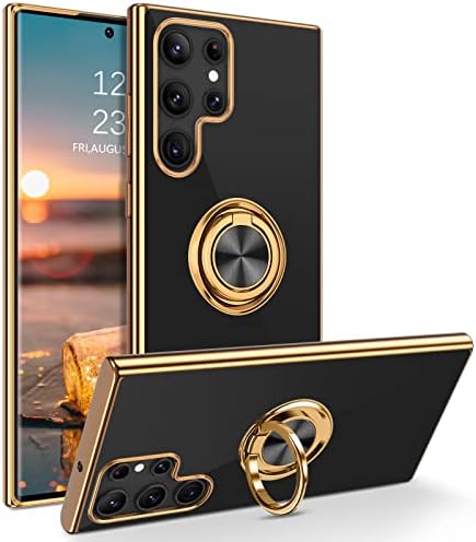 DUEDUE for Samsung Galaxy S22 Ultra Case with Ring Holder, Samsung S22 ...