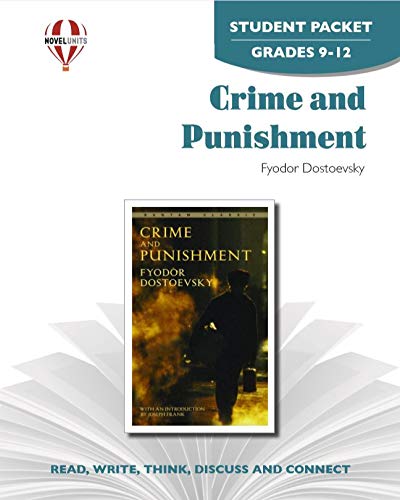 Crime And Punishment - Student Packet by Novel Units: Novel Units ...