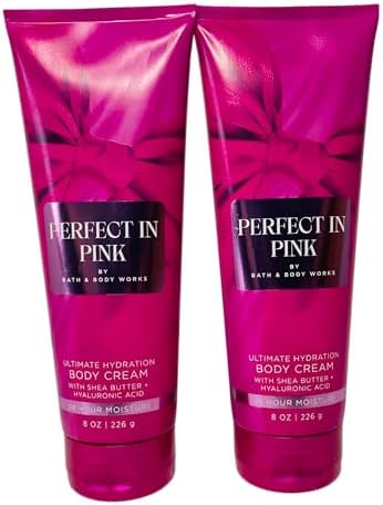 Amazon.com : Bath & Body Works Perfect in Pink Ultimate Hydration Body ...
