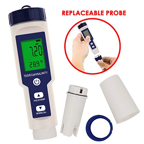 Snapklik.com : DANOPLUS 5 In 1 Digital pH Meter