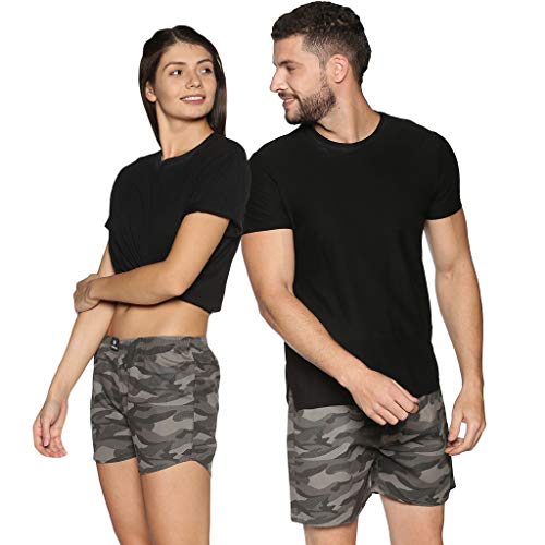 Buy COLORSBURG Men's & Women's Couples Matching Boxers at Amazon.in